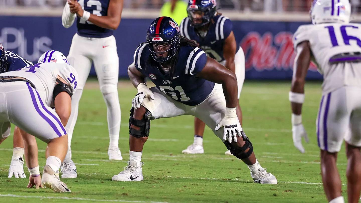Ole Miss Football Offensive Lineman Named to Preseason Wuerffel Trophy ...