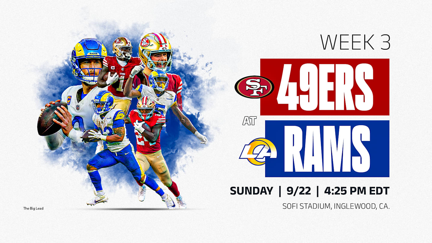 San Fransisco 49ers at Los Angeles Rams: free live stream, time and channel