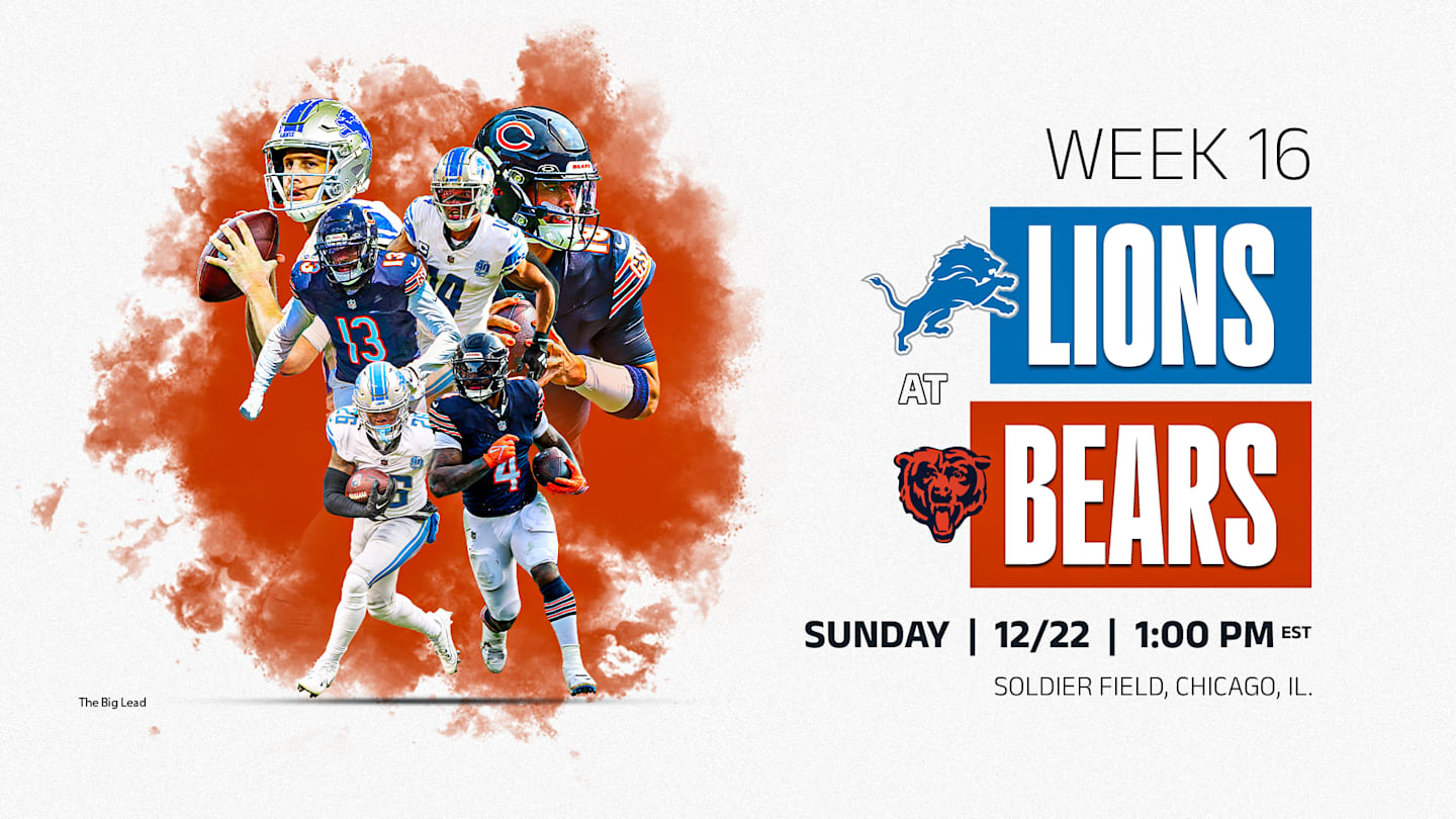 Detroit Lions vs Chicago Bears: live stream, TV channel, time, how to ...