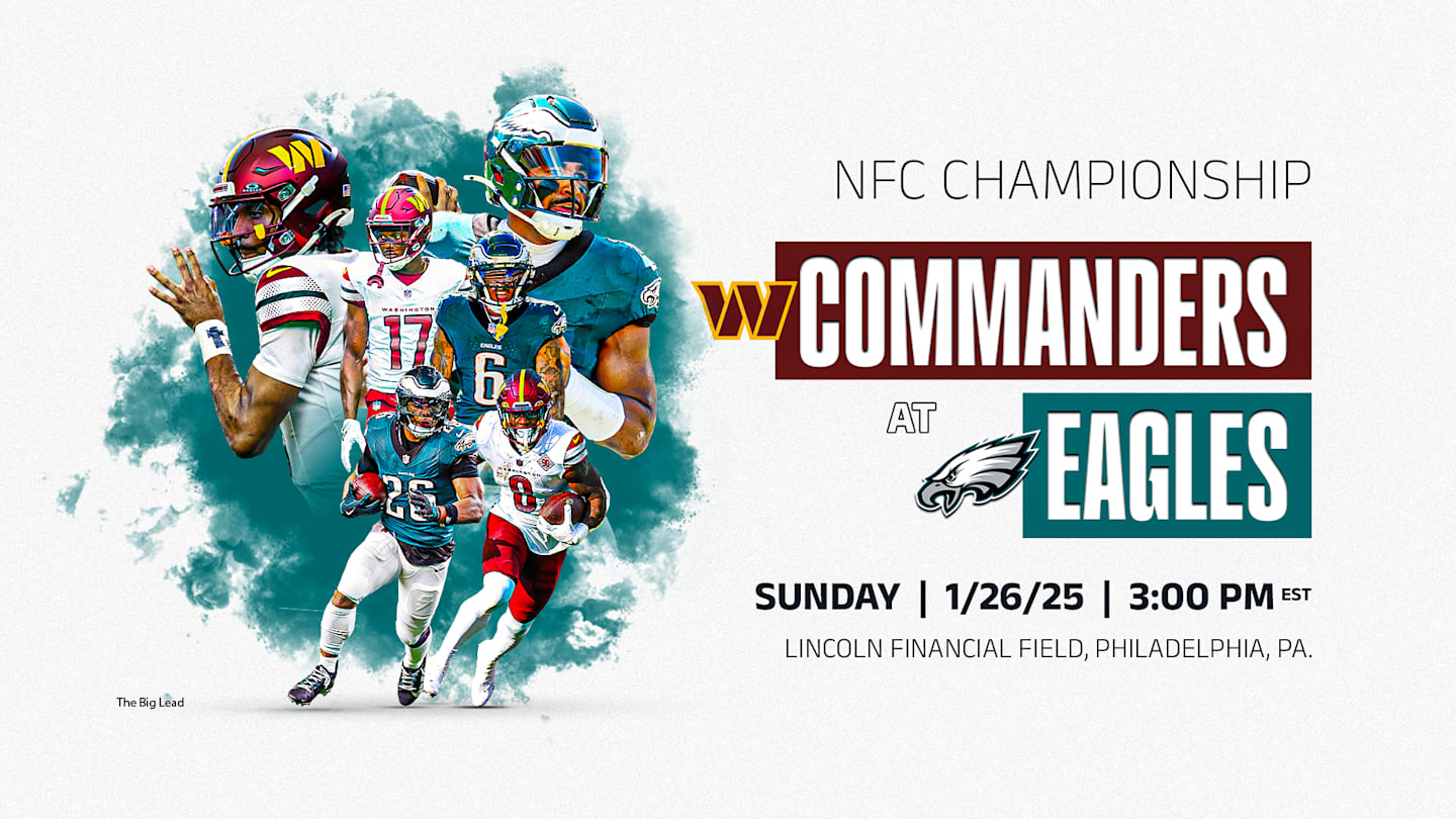 Watch NFL Playoffs Commanders vs Eagles NFC Championship: free live stream, TV channe