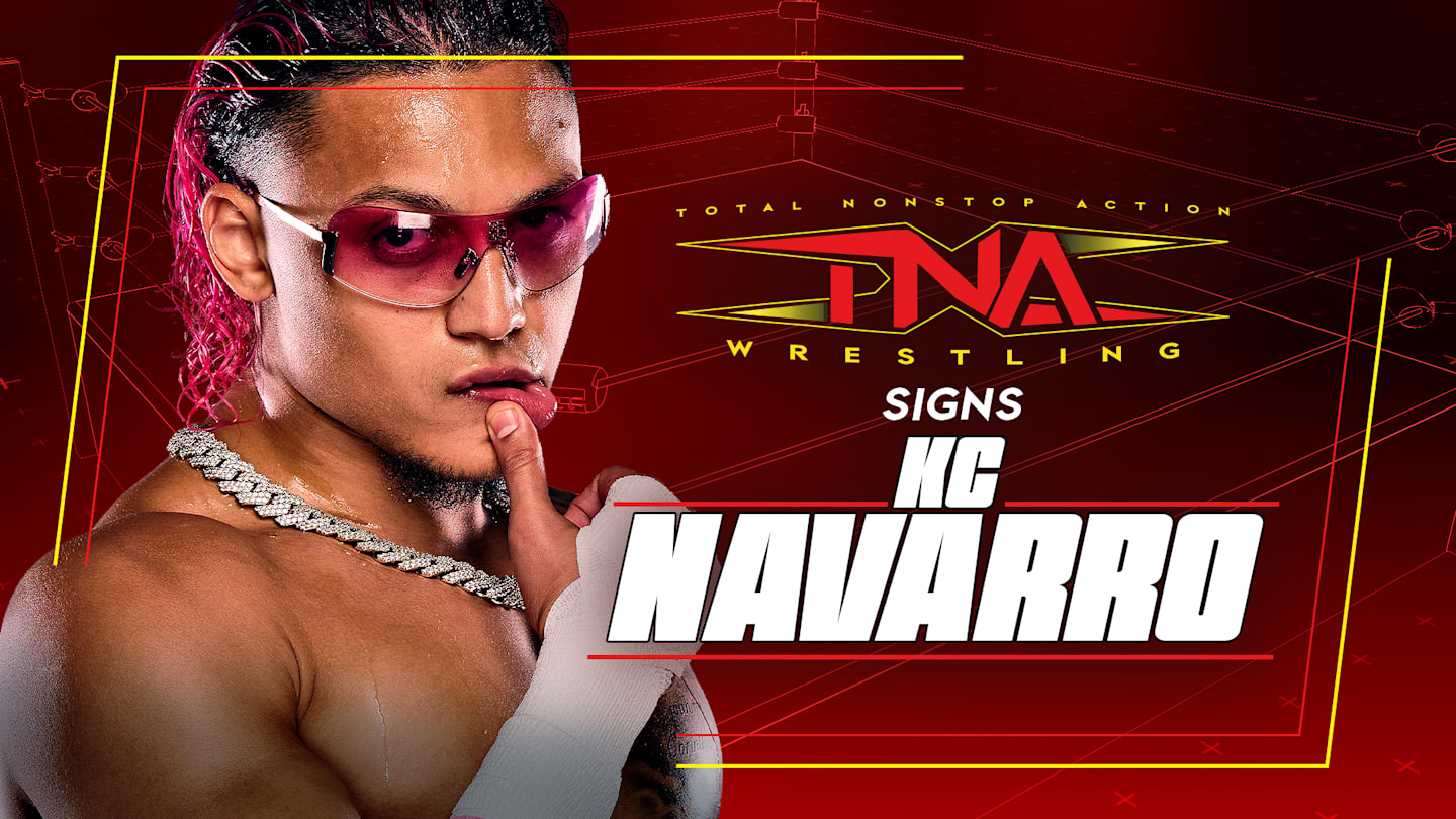 KC Navarro Talks Signing Multi-Year Deal With TNA Wrestling, Winning X ...