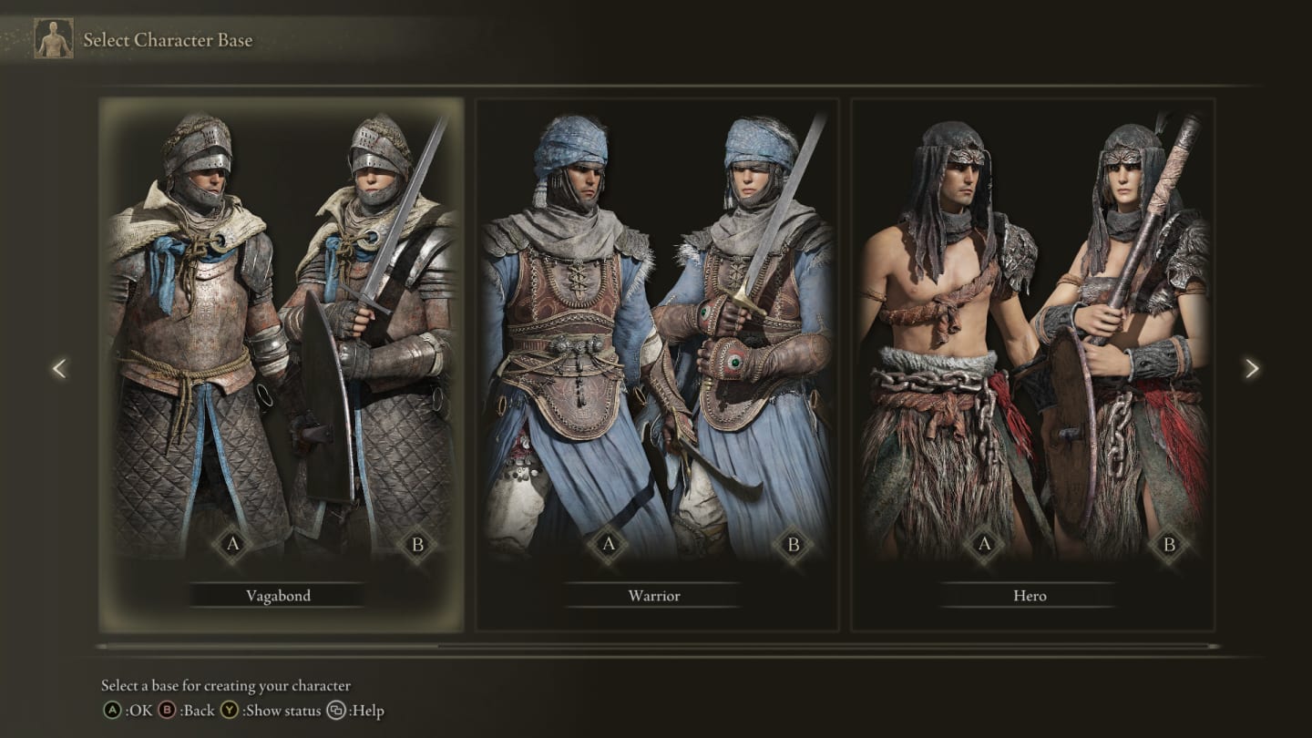 Vagabond Elden Ring Class Guide Stats Weapons Armor