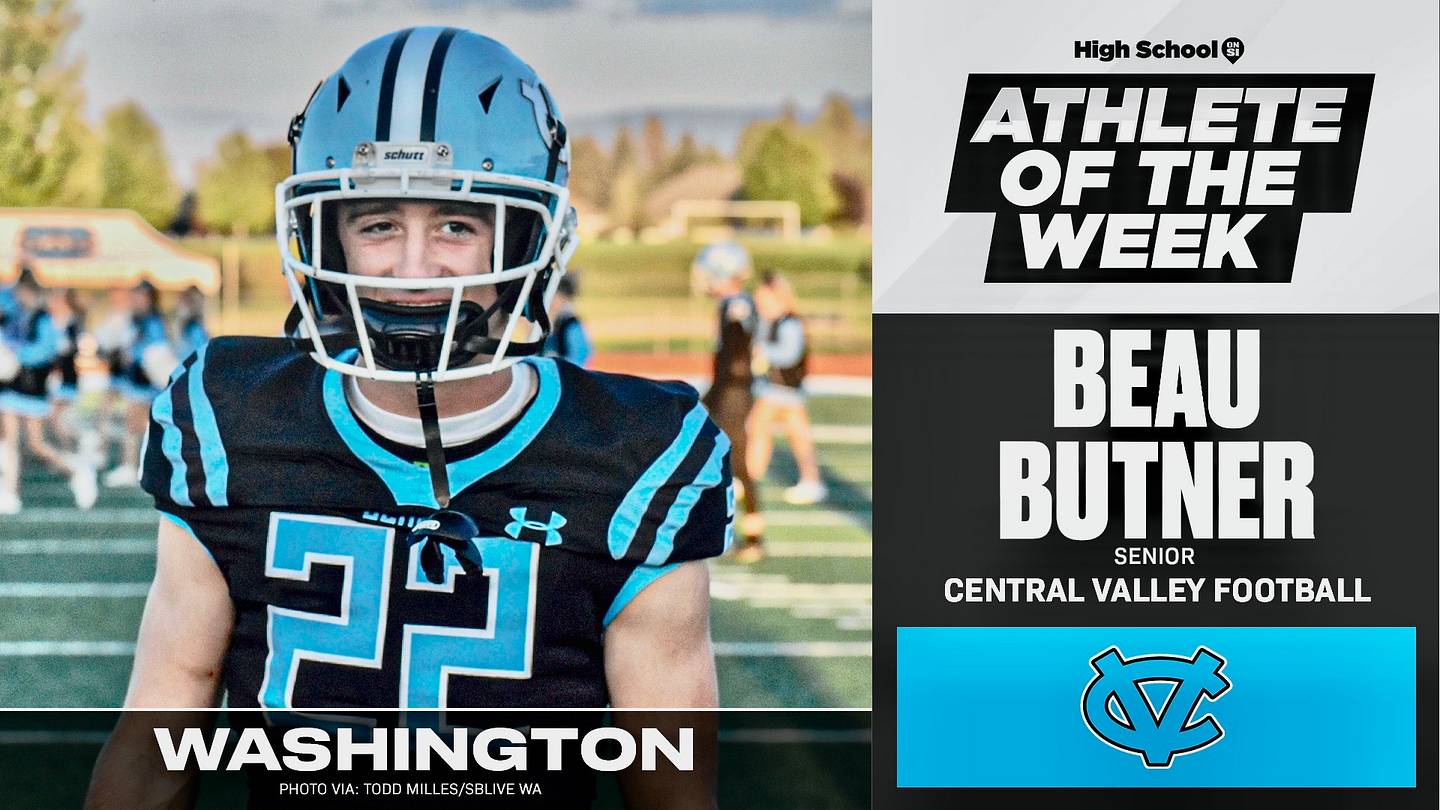 Central Valley football player Beau Butner voted Washington High School ...