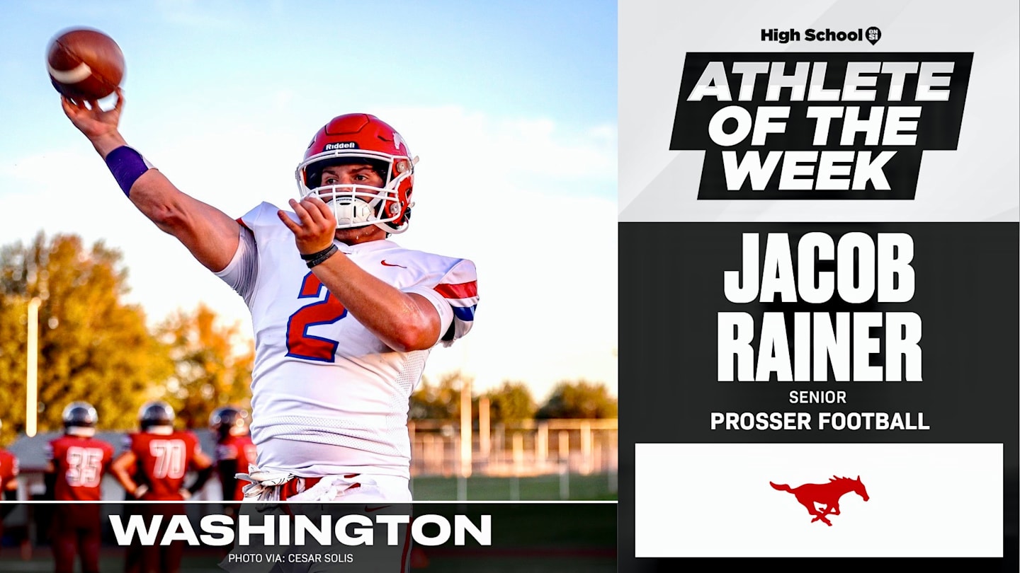 Prosser quarterback Jacob Rainer voted Washington High School Athlete ...