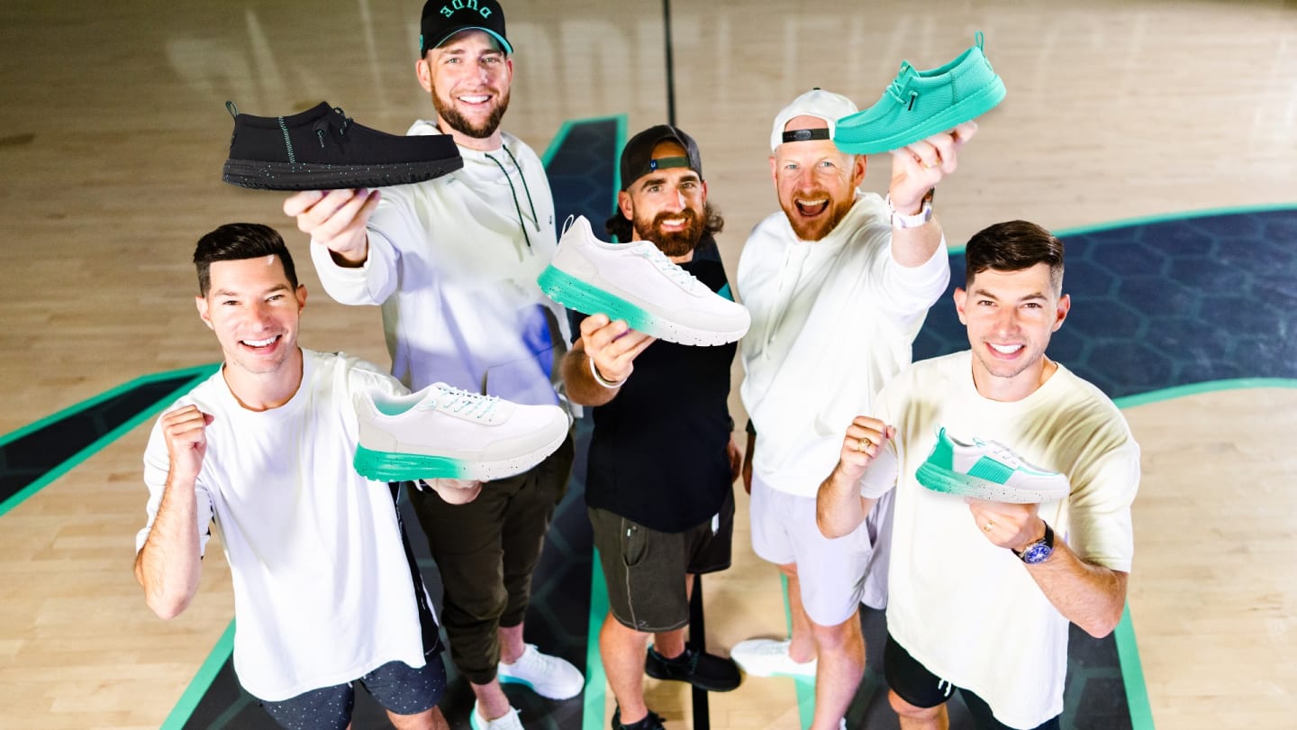 Dude Perfect Launches Signature Sneakers With HEYDUDE
