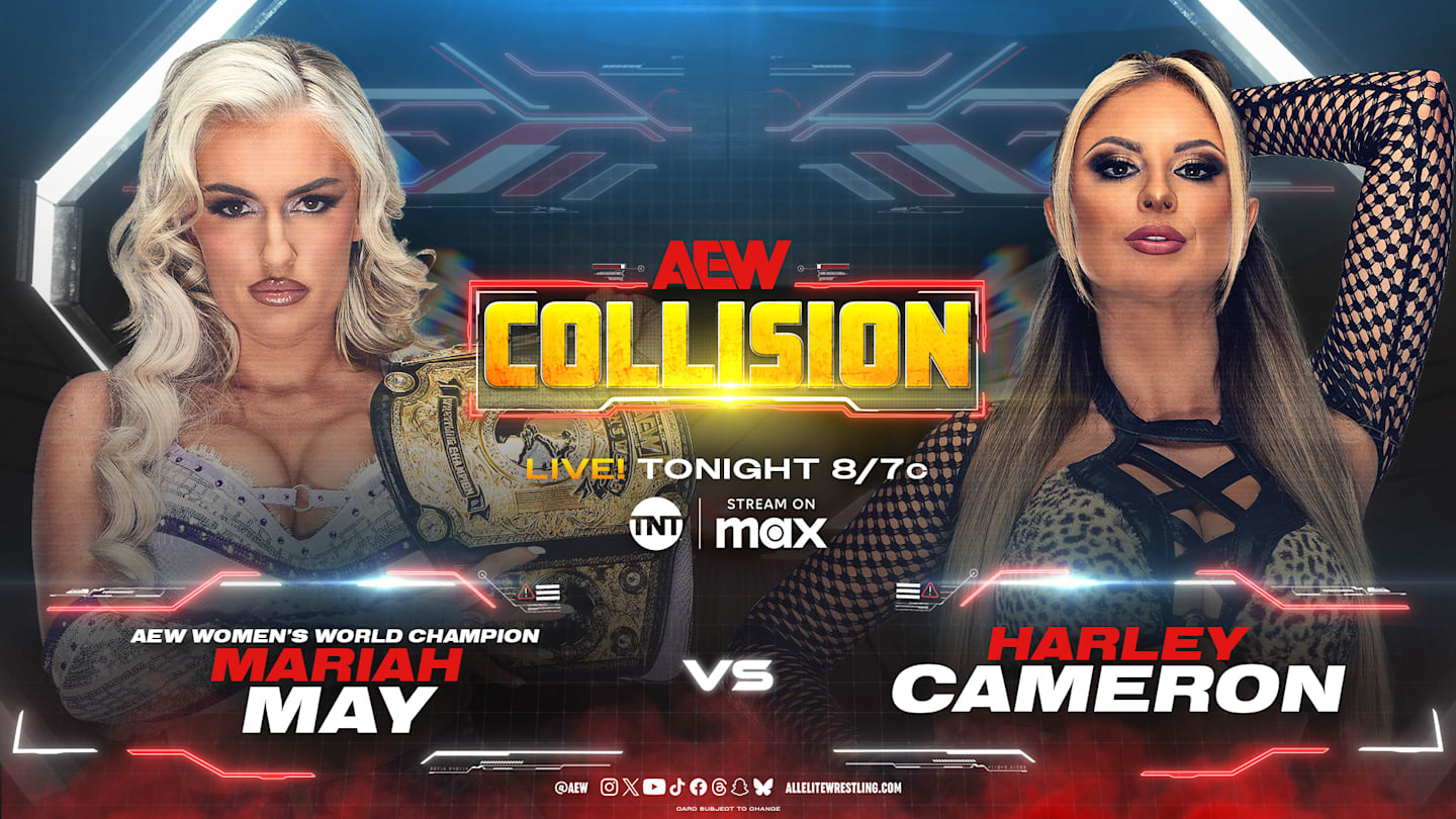 AEW Collision Results [01/11/25]: Mariah May Bests Harley Cameron In ...