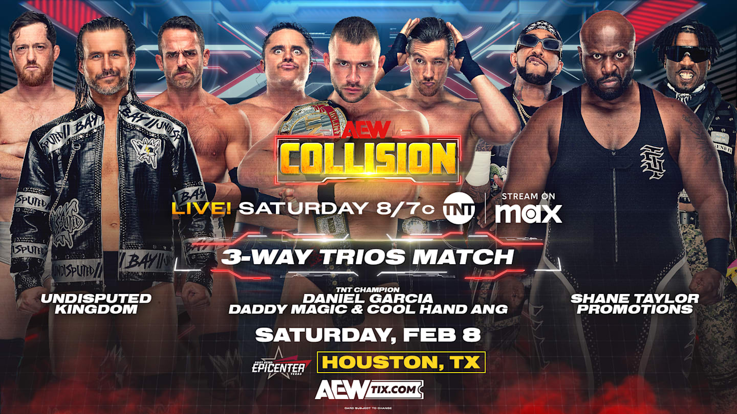 AEW Collision Preview (2/8/25): Start Time, How To Watch, Match Card & Live Stream