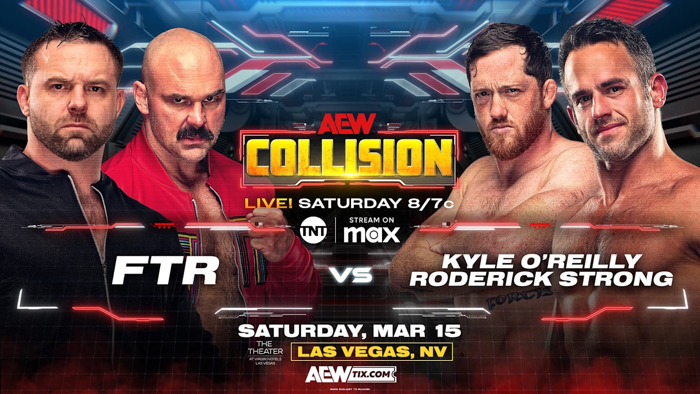 AEW Collision Preview (3/15/25): Start Time, Match Card, How To Watch & Live Stream