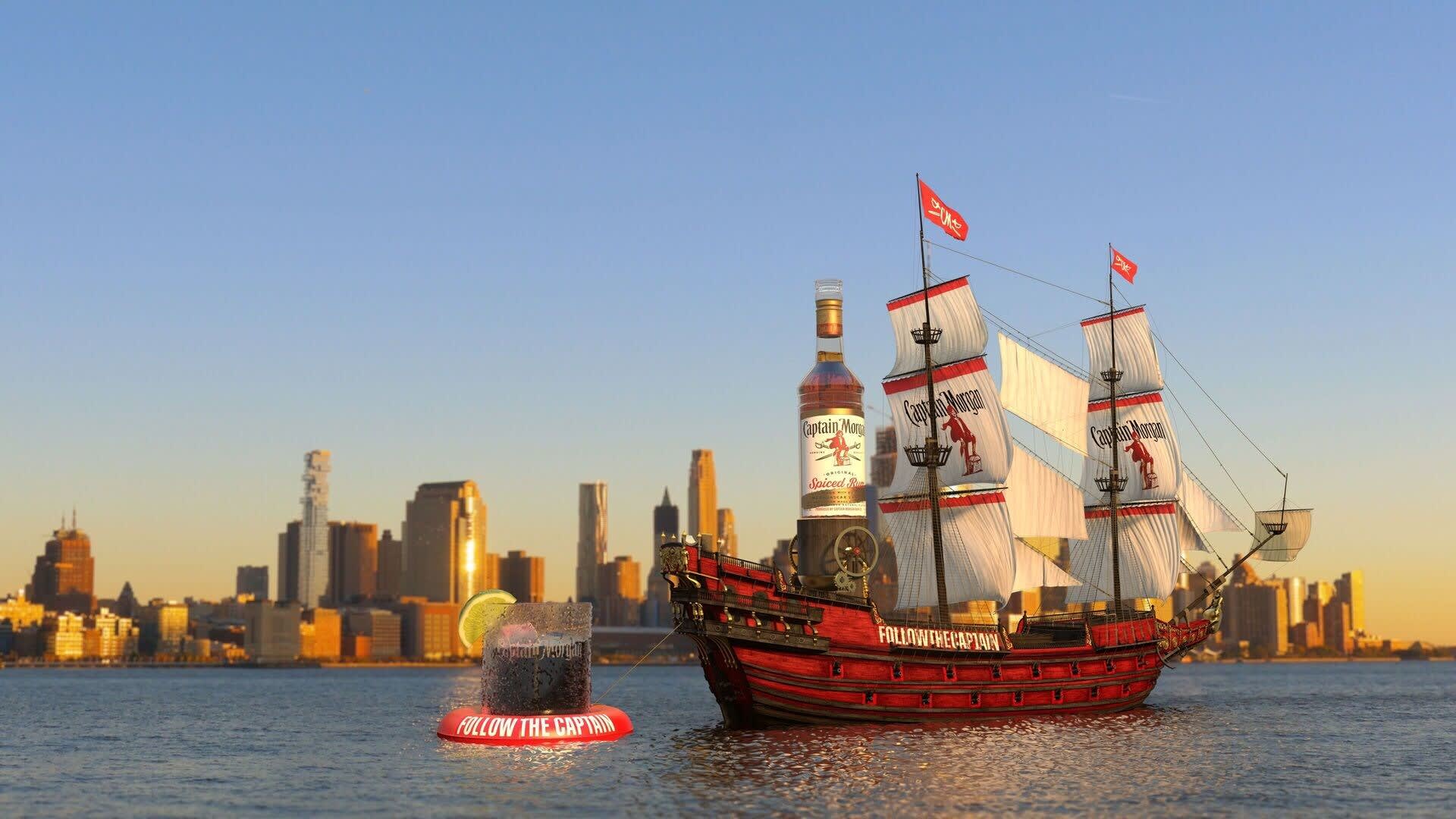 Captain Morgan launches NFL season with epic 'Follow the Captain ...