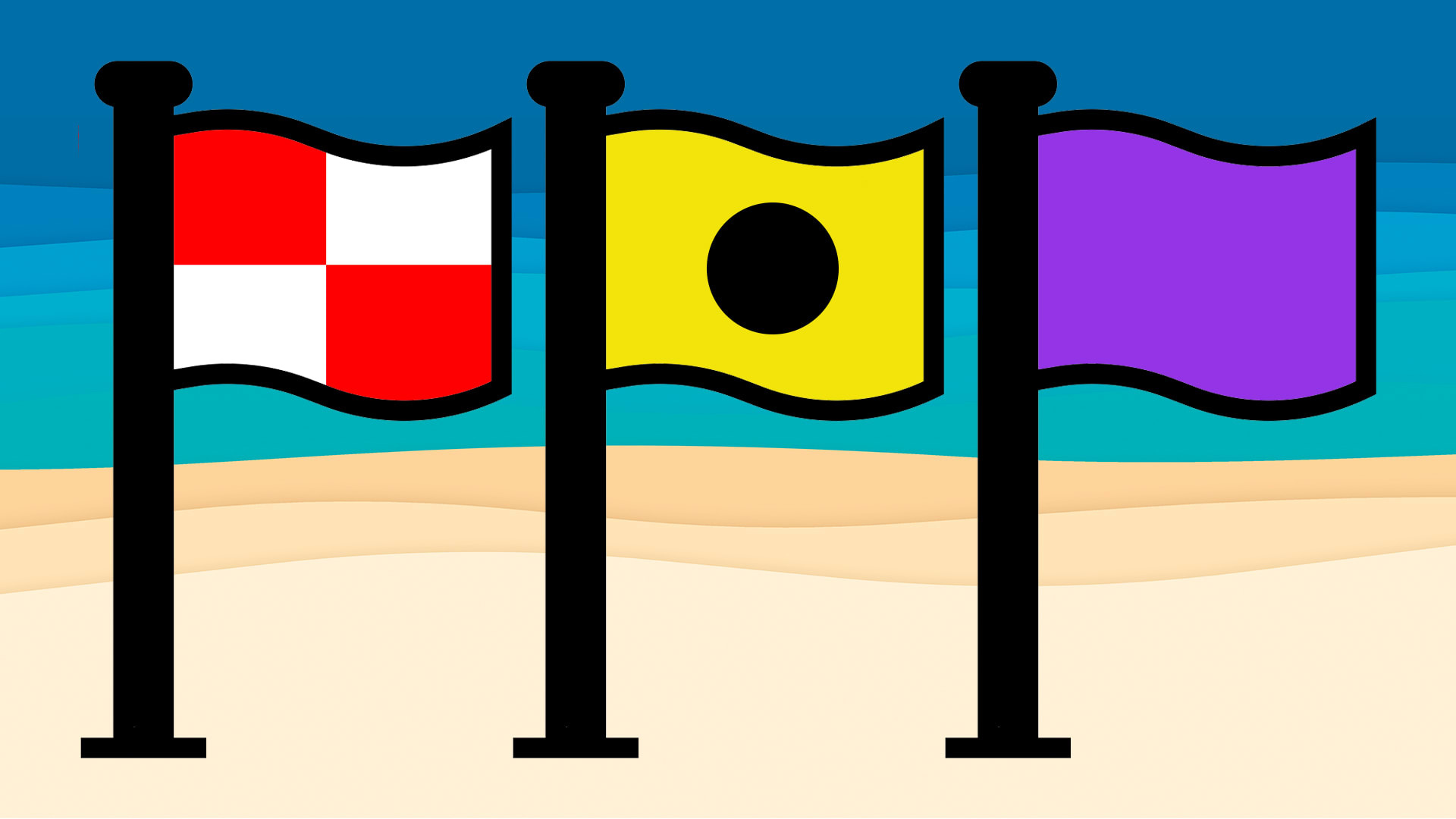 What 11 Beach Flags Mean (And What to Do When You See Them)