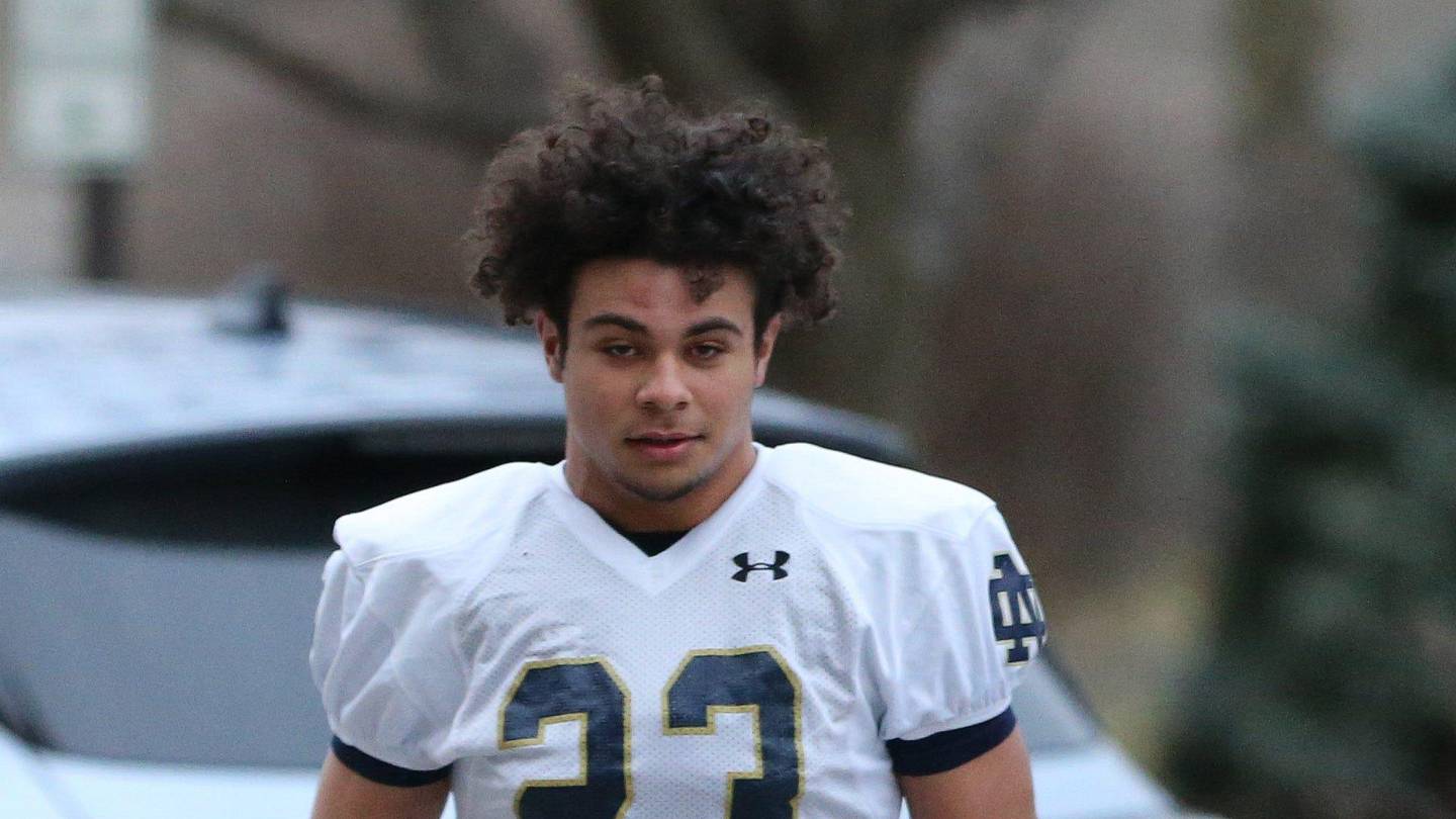 Notre Dame Football Freshman Honored for Outstanding Week 3 Play