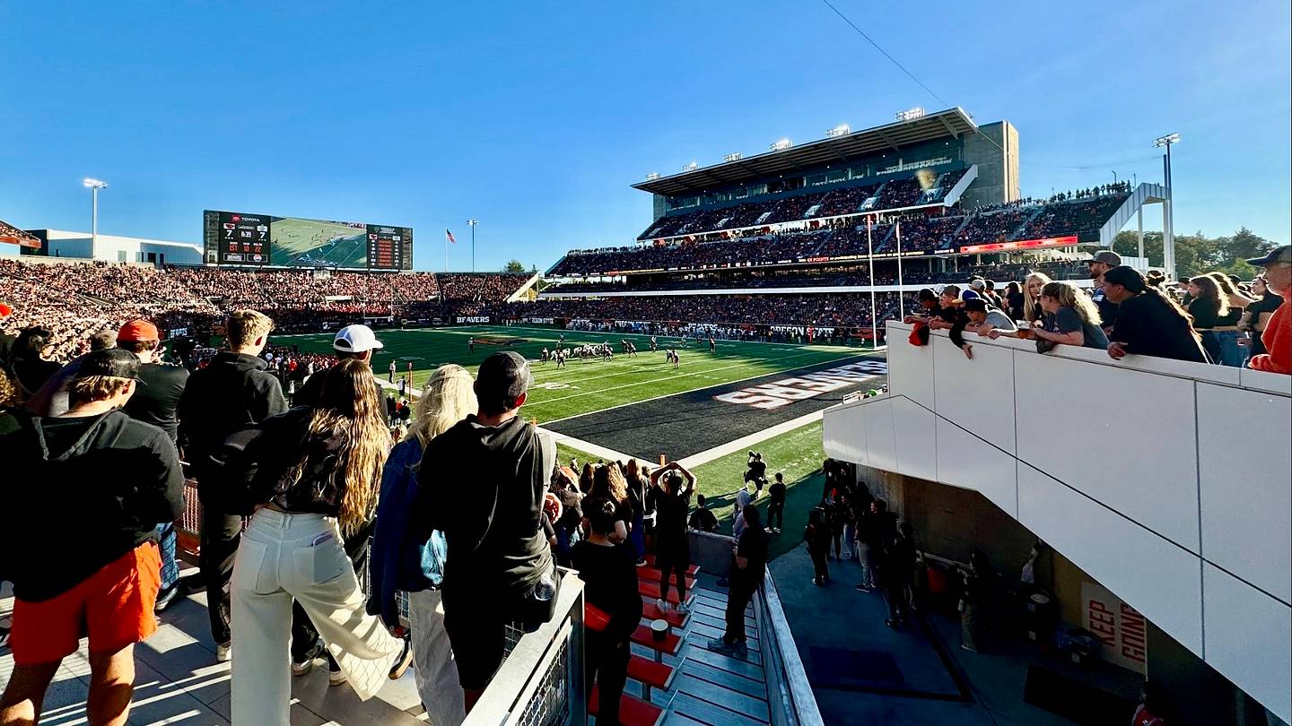 College Football Tour visits Oregon State and Reser Stadium