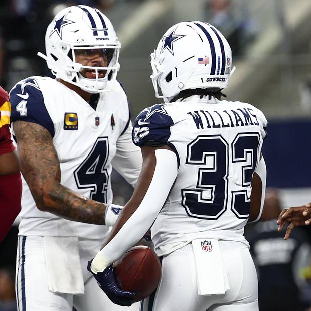 Surprising veteran leads way as Cowboys top-graded player in Week 7 victory