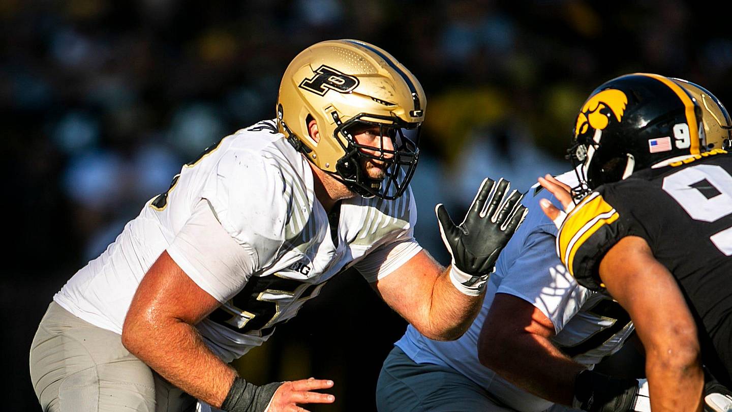 Former Purdue Football Center Gus Hartwig Talks NFL Prep Ahead of ...