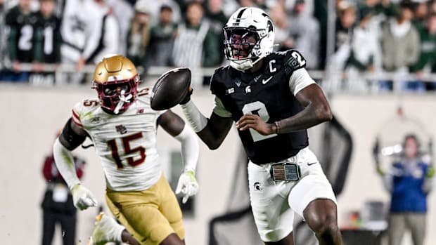 Michigan State's Ade Willie Talks Position Change, Senior Year