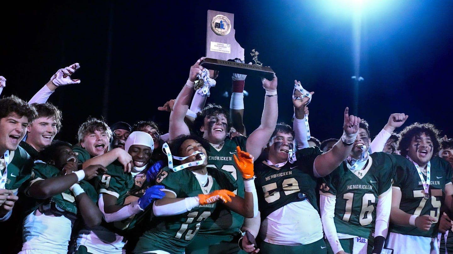 Top 10 Rhode Island high school football rankings 11/28/2024)