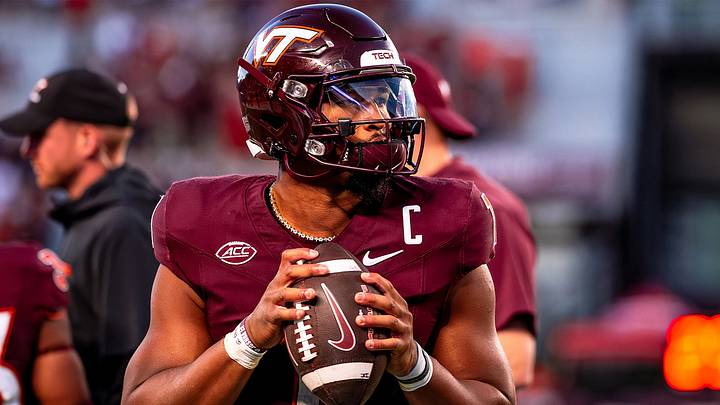 Virginia Tech Quarterback Kyron Drones Named to Johnny Unitas Golden ...