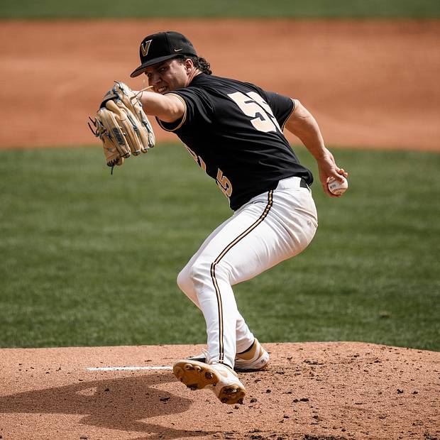 Vanderbilt, Georgia Starting Pitchers Announced for All Three Games