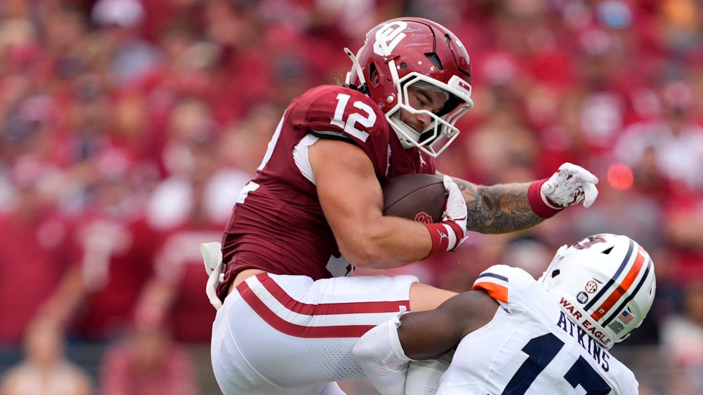 'Full Karate Kid': Oklahoma Tight end Jaren Kanak Continues to Help ...