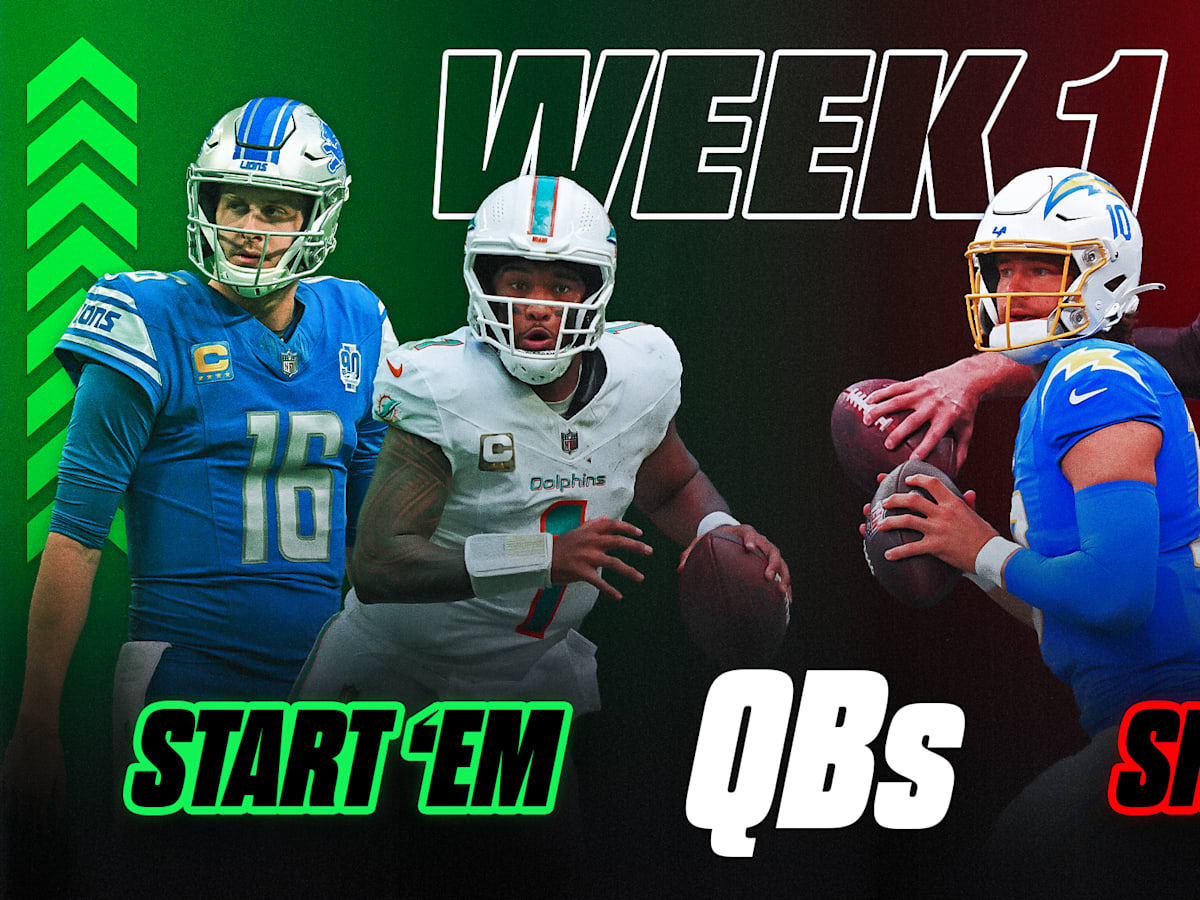 Quarterback Start Em Sit Em Picks For Fantasy Football Week 1