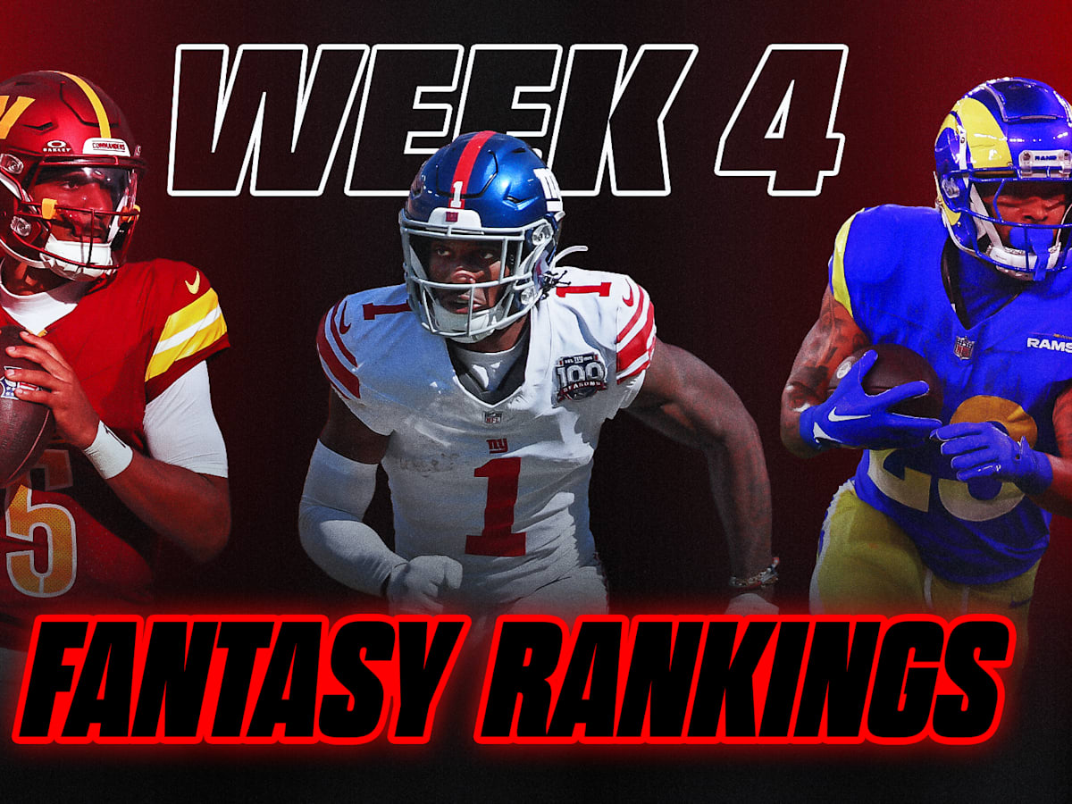 Wr rankings week 4 store