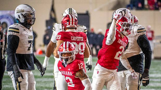 PHOTO GALLERY: Best Pictures From Indiana's Old Oaken Bucket Win ...