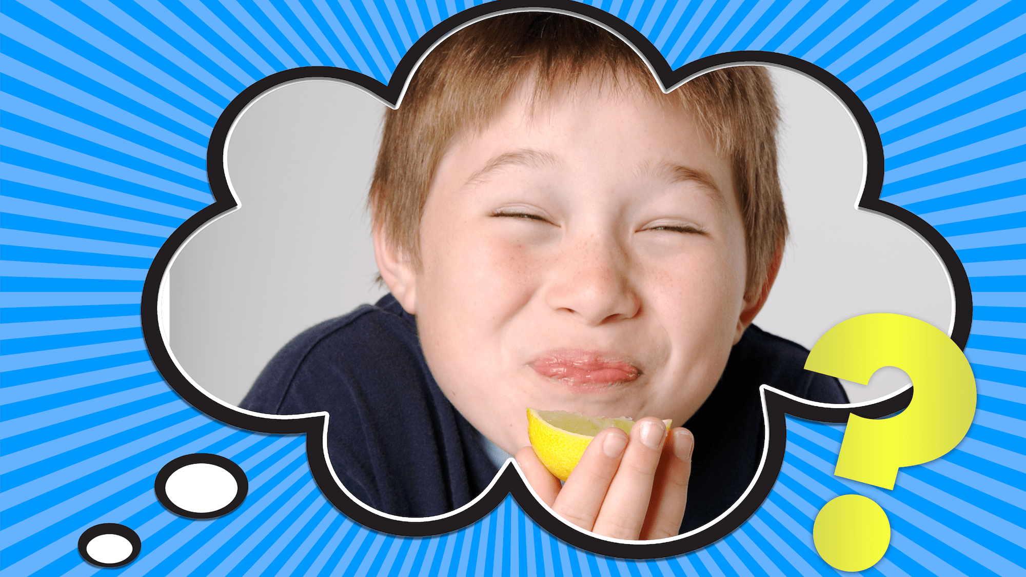 why do we make sour faces