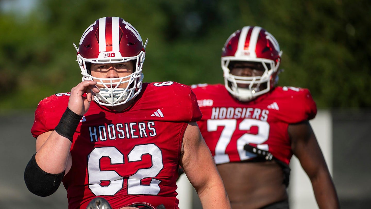 Indiana Starting Left Guard Drew Evans Out For Season