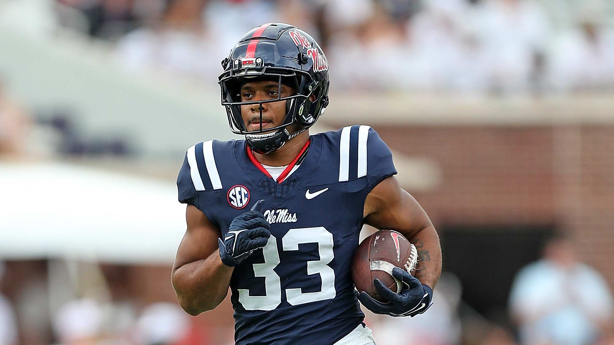 Ole Miss football running back Rashad Amos plans to enter the transfer ...