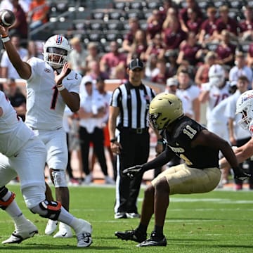 Virginia Tech Releases Its Depth Chart Ahead of Week Two Game vs Vanderbilt