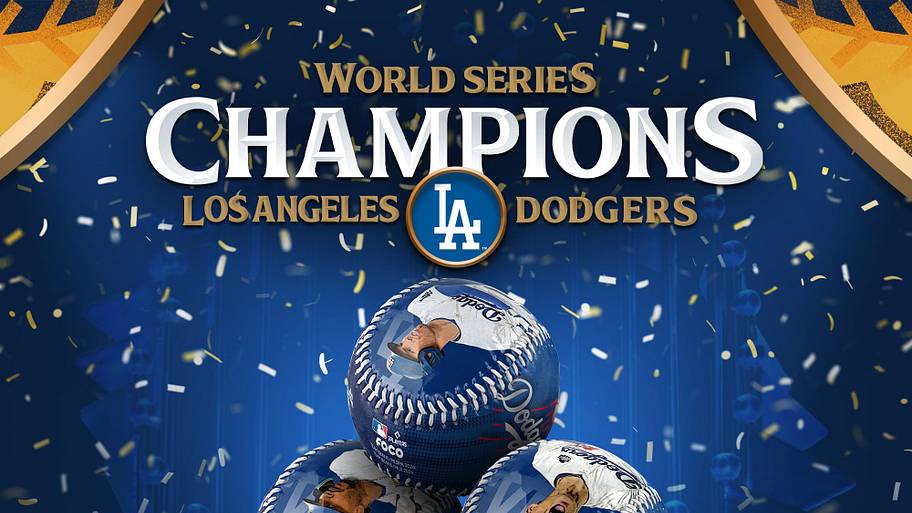 Los Angeles Dodgers 2024 World Series champions gear from FOCO