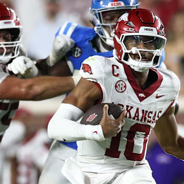 Everything Arkansas QB Taylen Green said at SEC Media Days