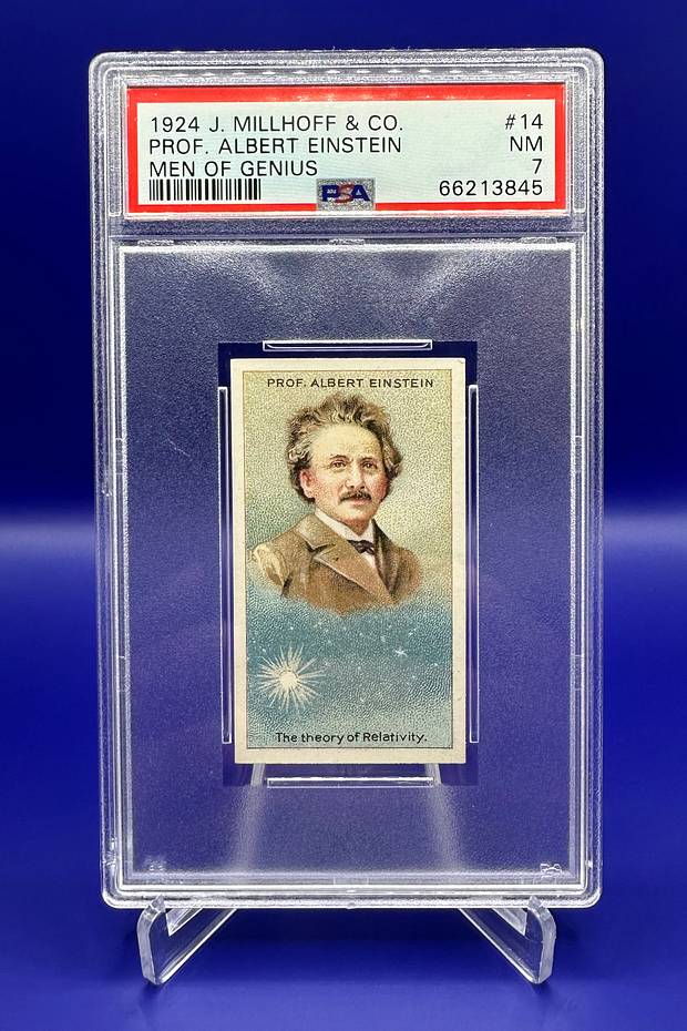 Collecting Genius: The Albert Einstein Rookie Card