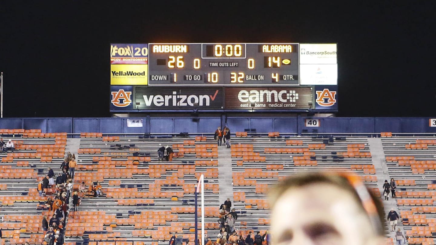 Better not Bigger for Auburn Tigers' New Scoreboard