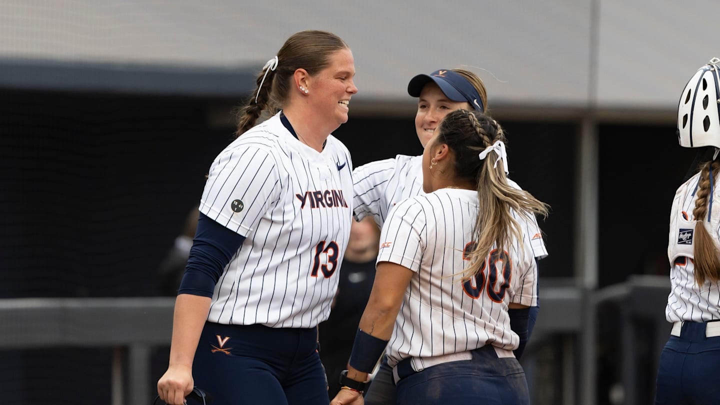 Virginia Softball Extends Winning Streak to Five With Two Wins at Villanova