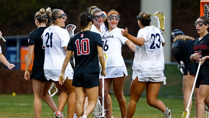 Virginia Women's Lacrosse Gets Back on Track With 20-9 Win at Cal