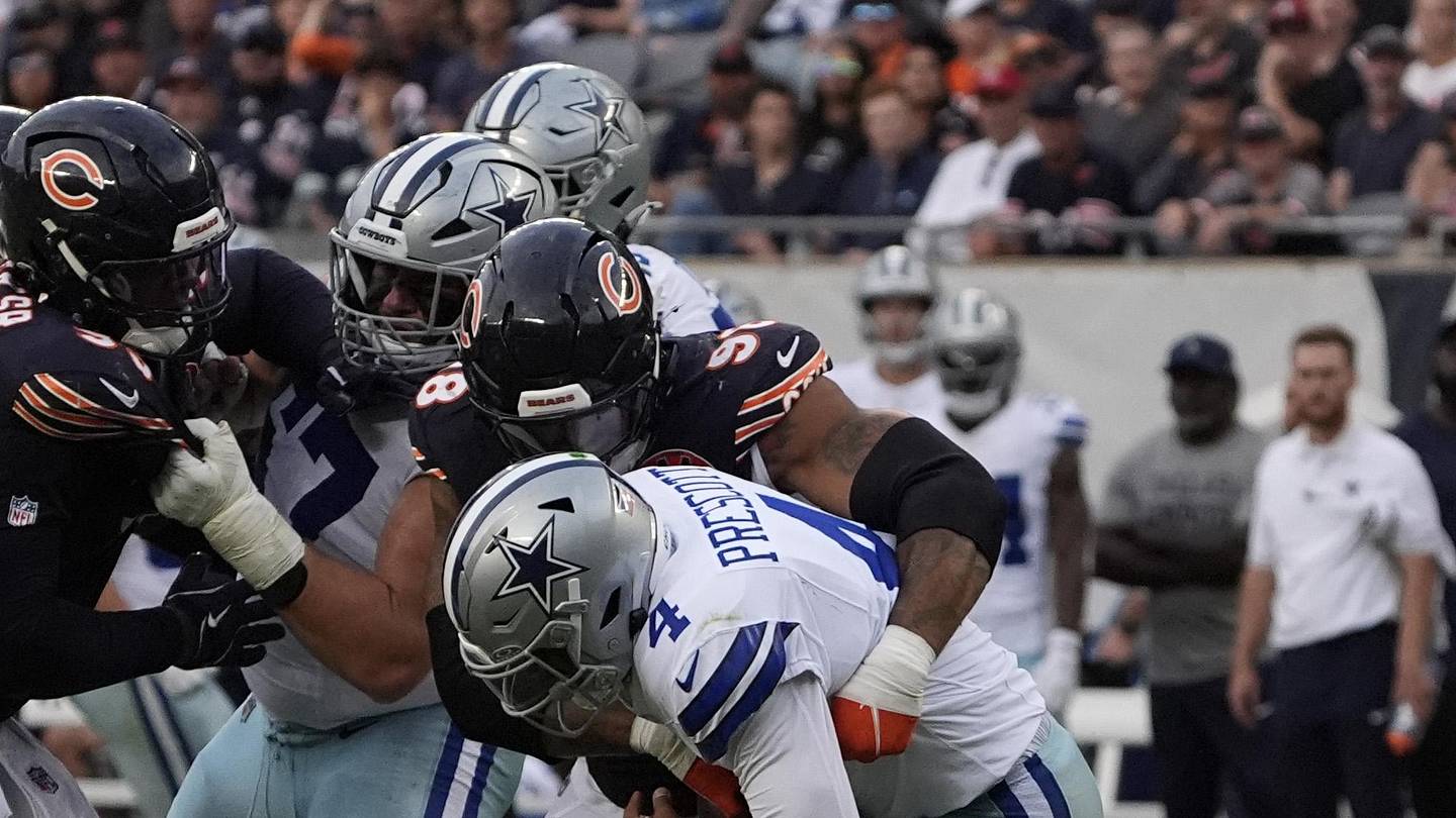 Bulldogs in the NFL: Rough game in Chicago for Cowboys tops Week 3 Roundup