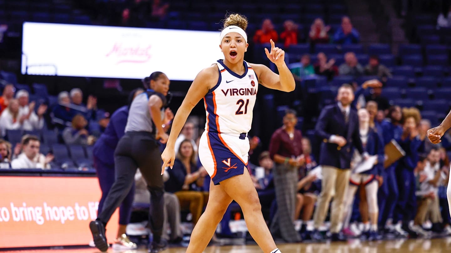 Sparked by Kymora Johnson's Triple-Double, Virginia Looks to Finish Strong