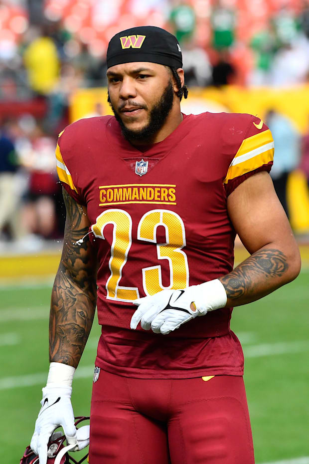 Washington Commanders running back named cut candidate