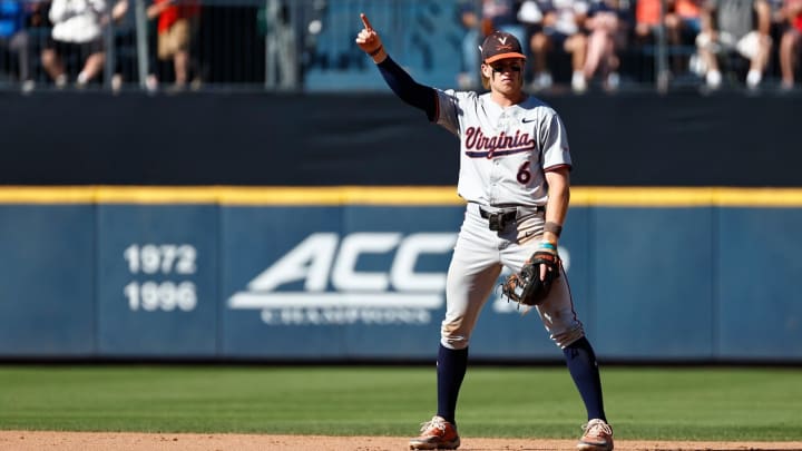 Virginia Baseball: Griff O'Ferrall Named Top Shortstop, Wins Gold Glove