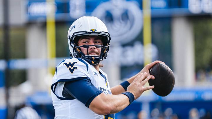 Nicco Marchiol Officially Ruled Out for WVU's Game vs. Utah