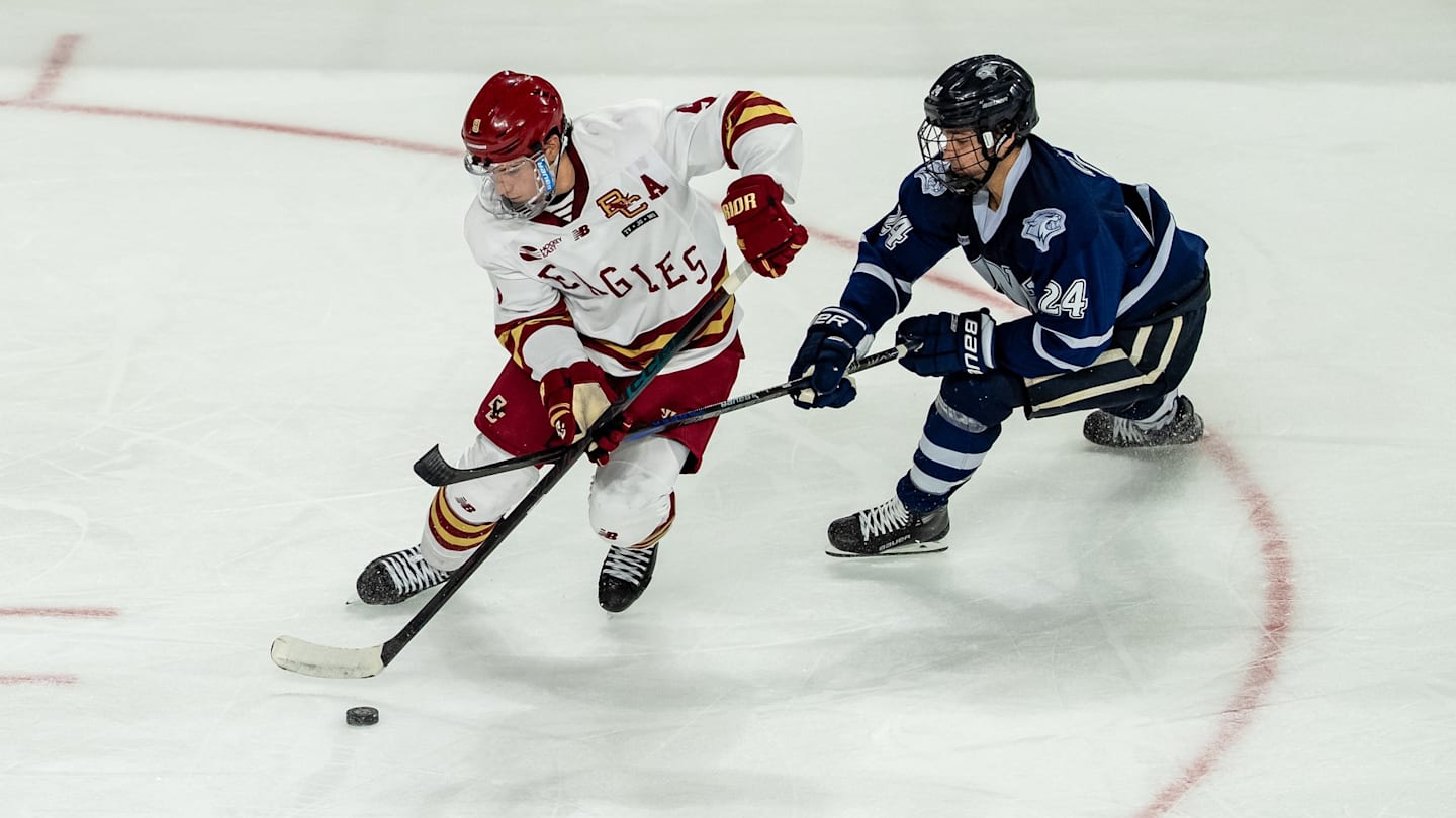 No. 1 Boston College Men’s Hockey at New Hampshire: Lines, Score ...