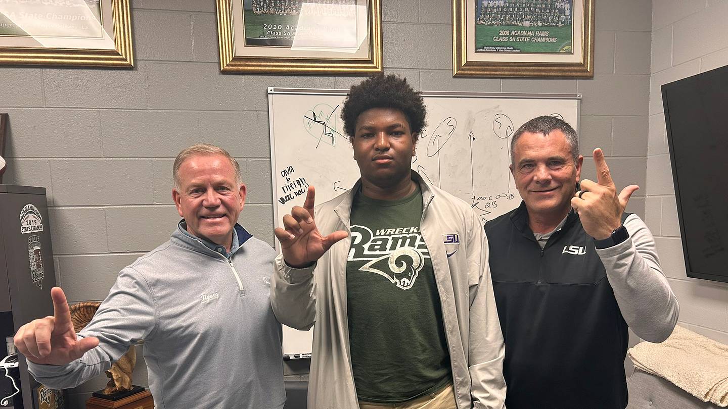 Top Defensive Lineman in Louisiana Includes LSU Football Among Final ...