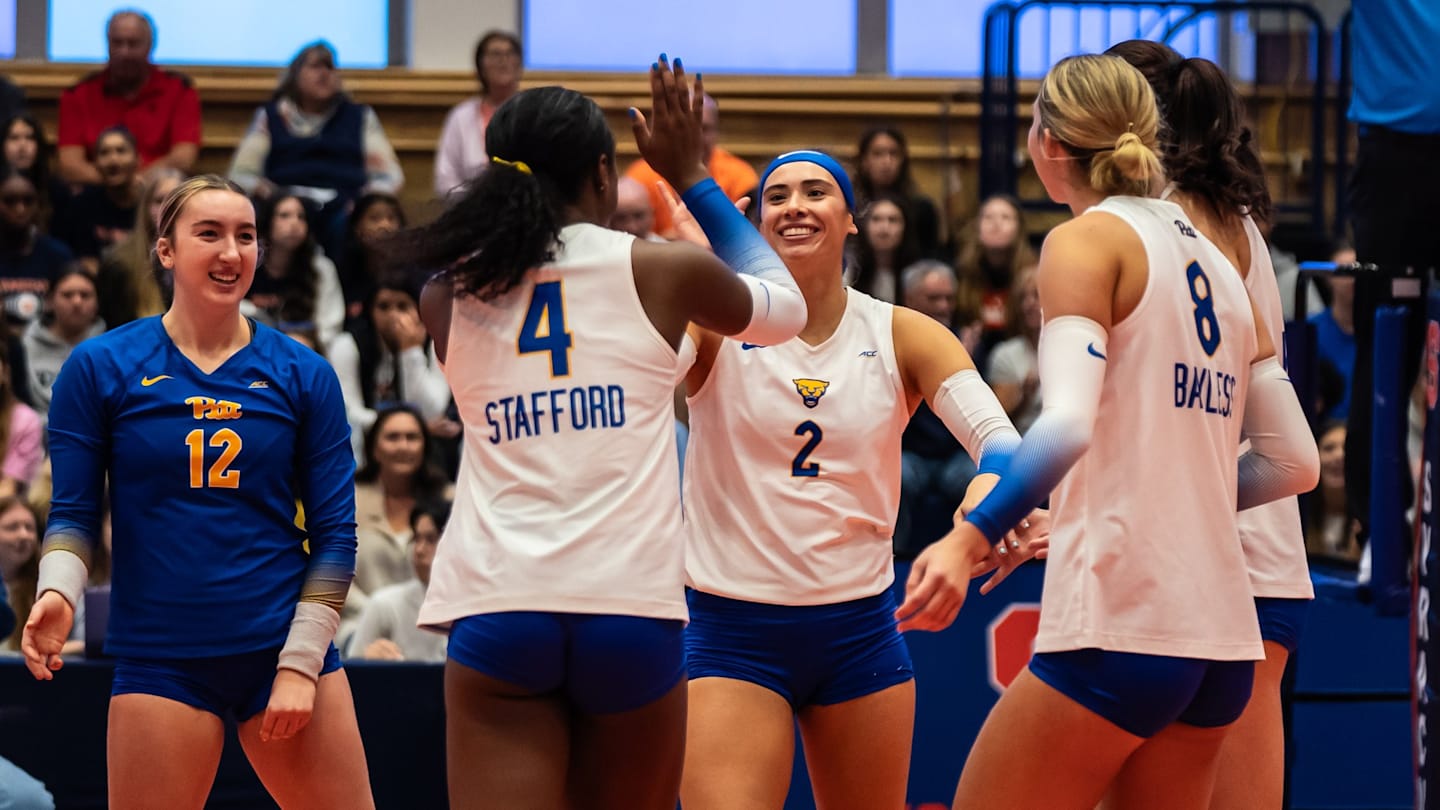 Pitt Panthers Volleyball Maintains No. 1 Ranking