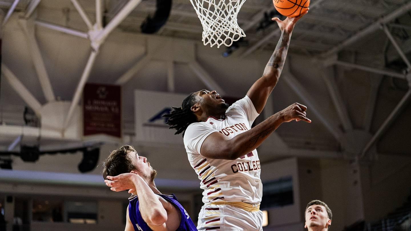 Boston College Men’s Basketball Center Records Season Highs in Loss