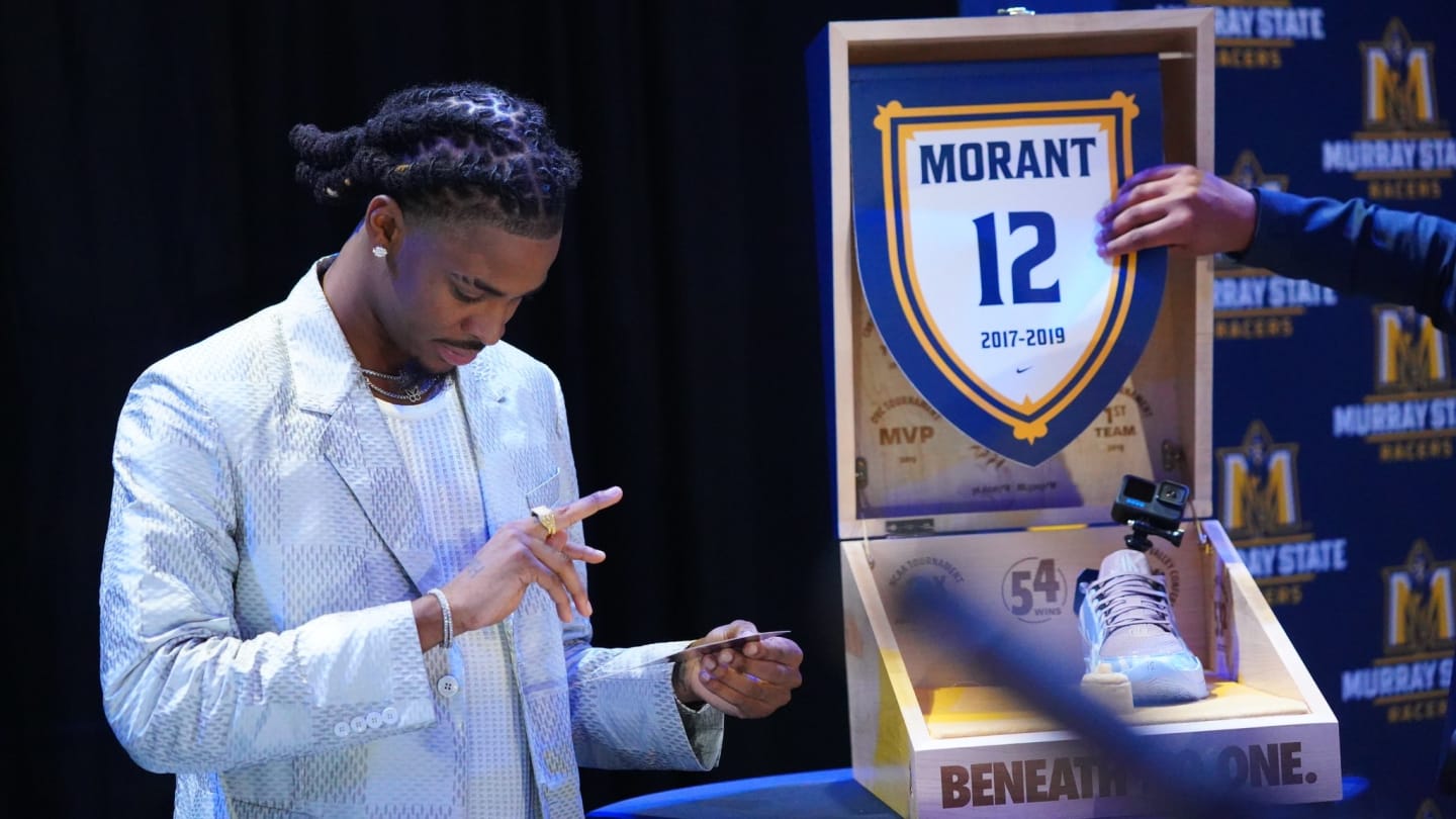 Ja Morant Unveils 2nd Signature Nike Sneaker at Murray State