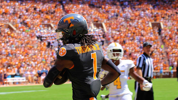 Watch: Former Tennessee Football WR Dont'e Thornton Jr. Scores During ...