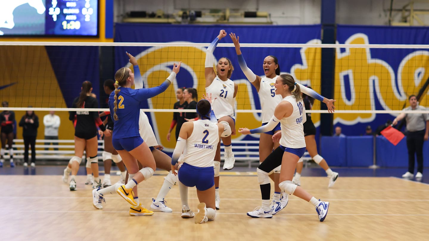 No. 1 Pitt Panthers Volleyball Sweeps No. 5 Stanford