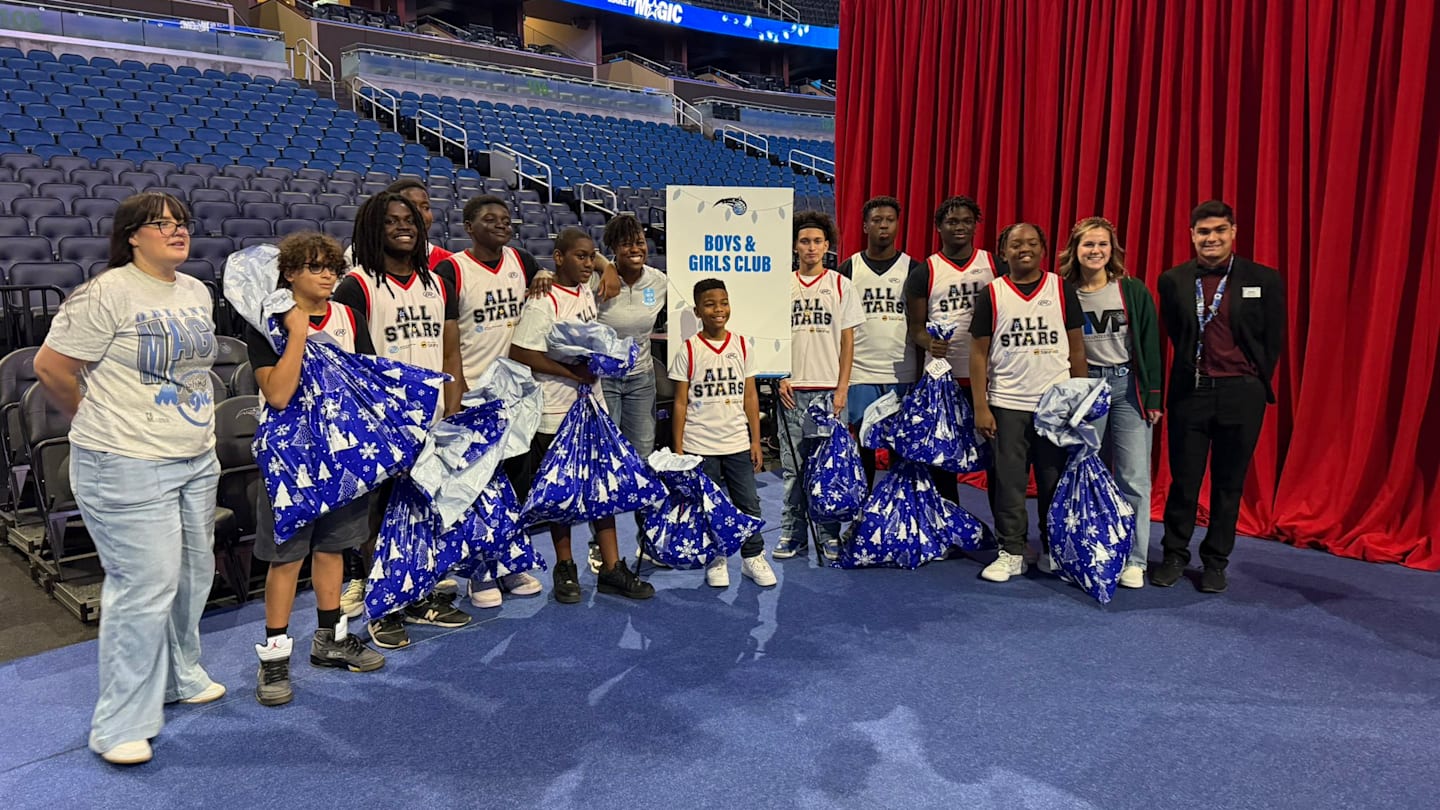 Magic's Youth Basketball Clinic Becomes Holiday Surprise for Local ...