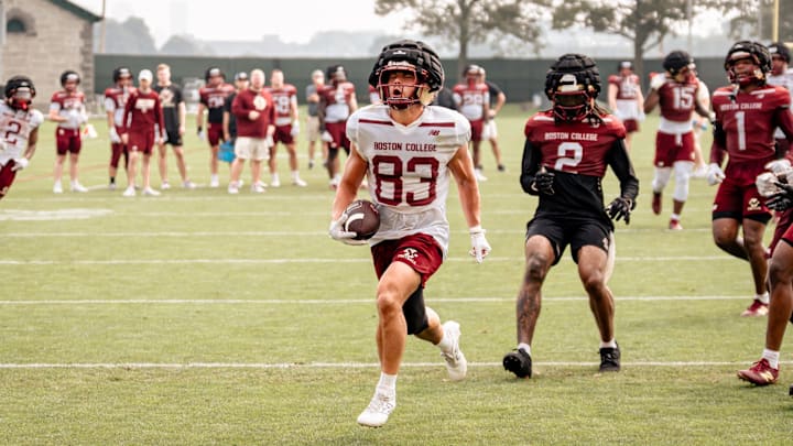 Boston College Football Training Camp Day 6 Notebook